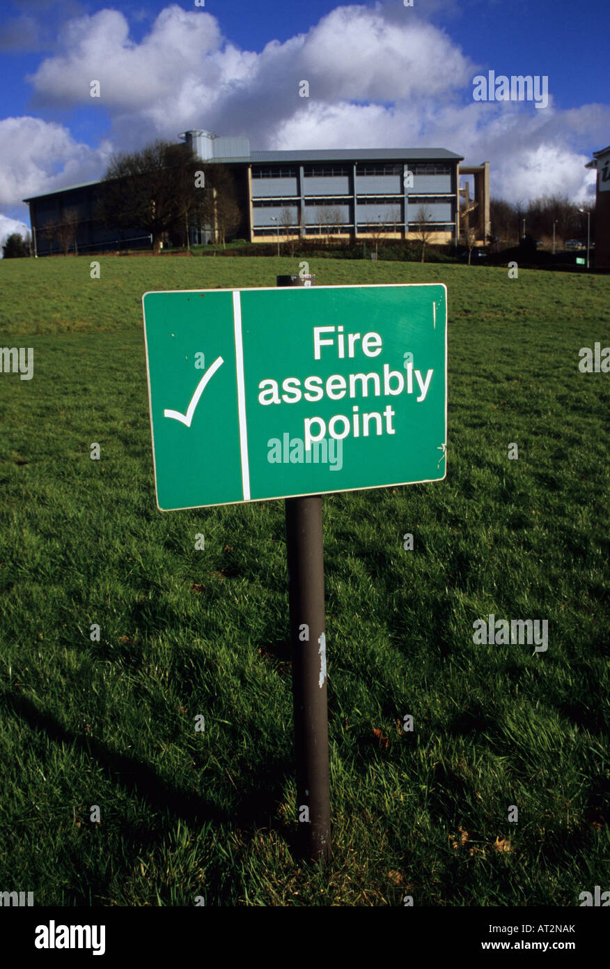 Fire assembly point hi-res stock photography and images - Alamy