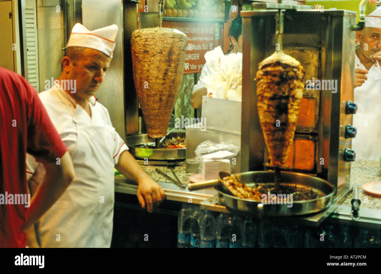 Doner kebab seller hi-res stock photography and images - Alamy