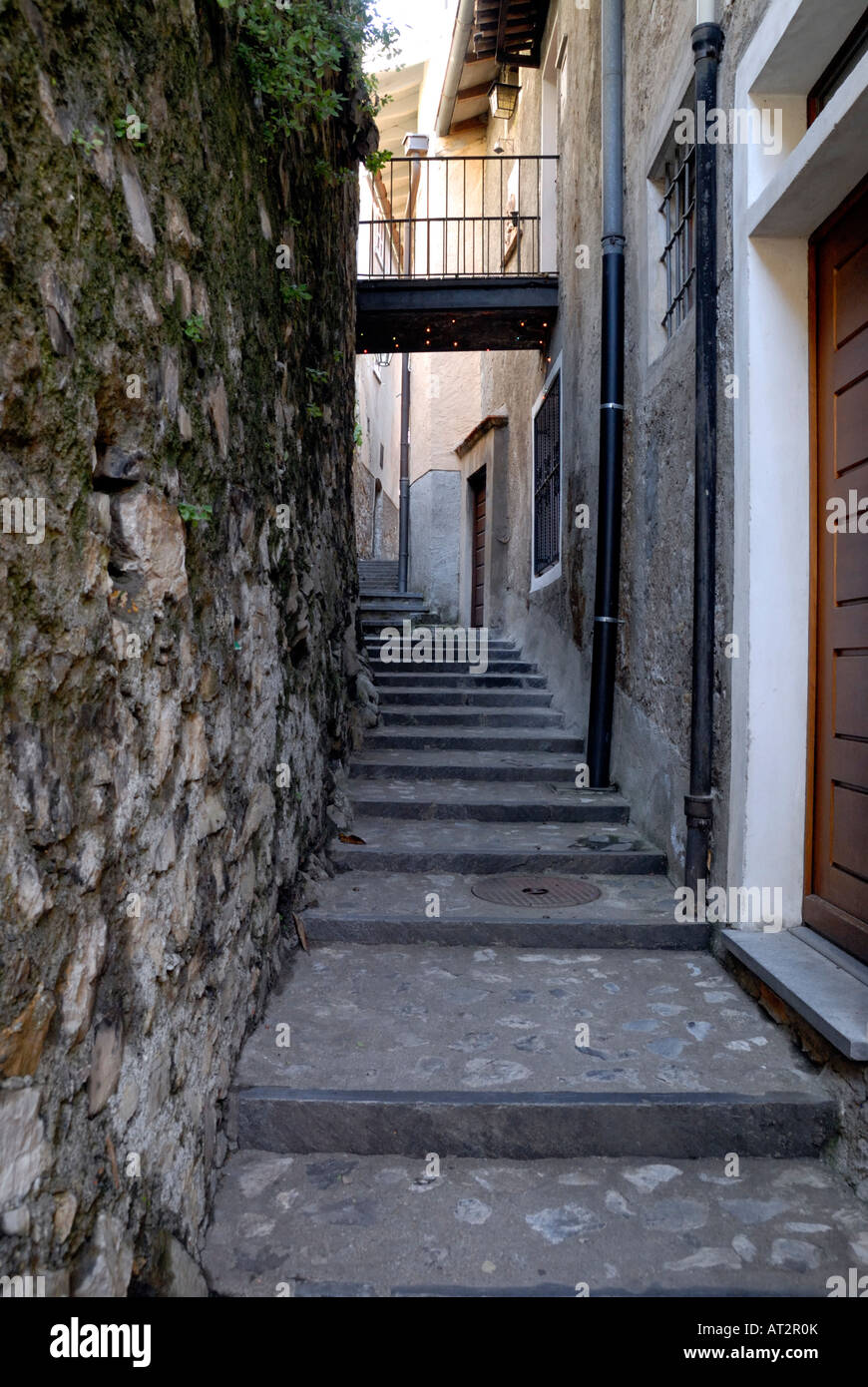 Back view street hi-res stock photography and images - Alamy