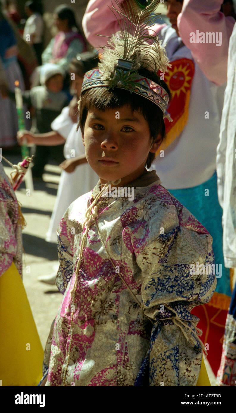 Portrait of a Peruvian boy in a festival, Civay, Peru Stock Photo - Alamy