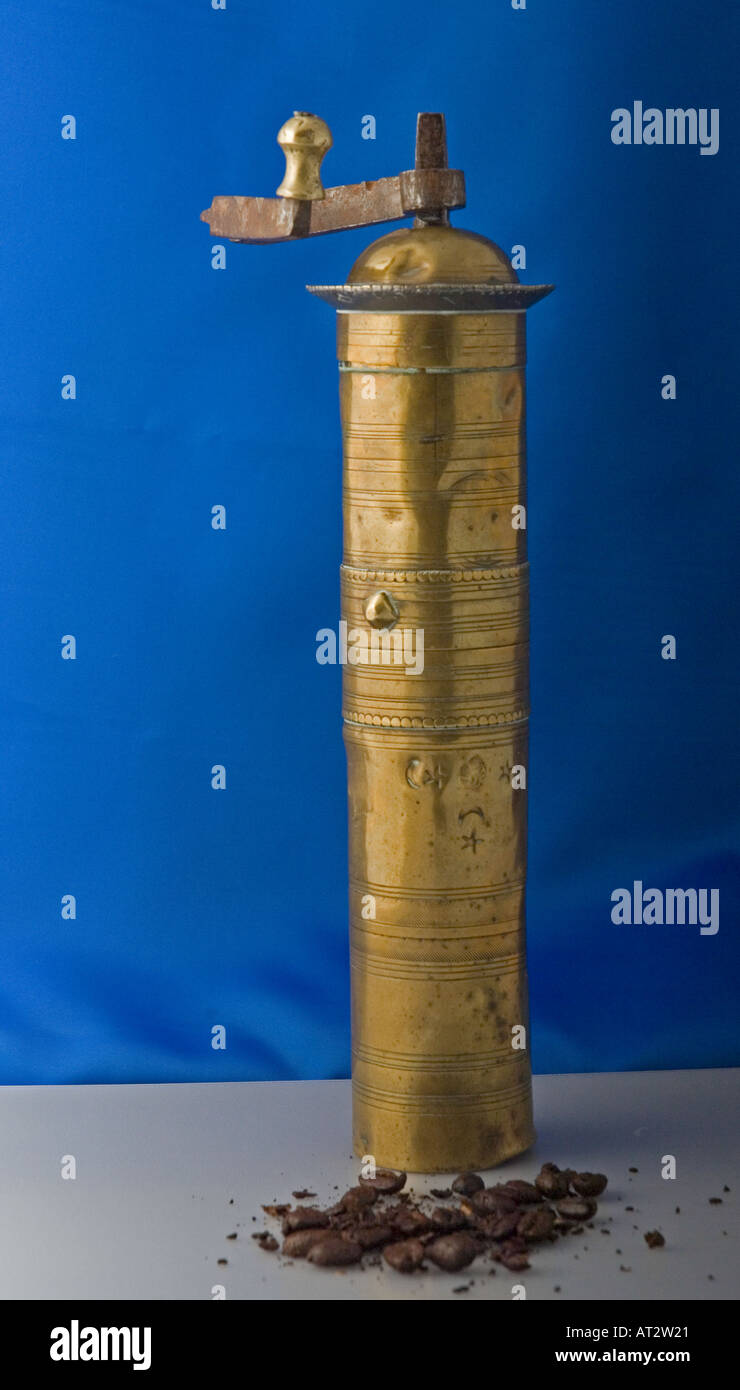 Moroccan coffee grinder Stock Photo - Alamy