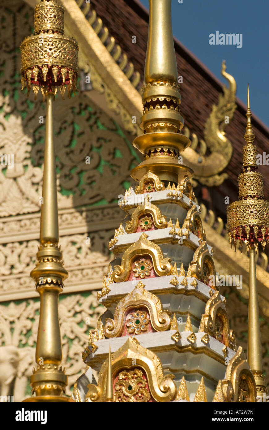 Wat Chomphu Chiang Mai northern Thailand Stock Photo - Alamy