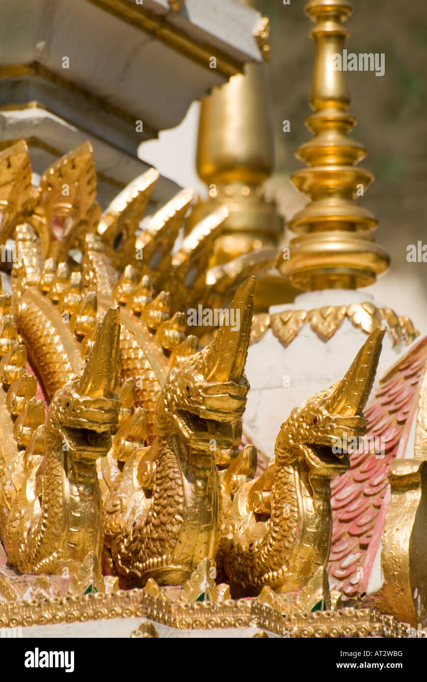 Wat chomphu golden temple hi-res stock photography and images - Alamy