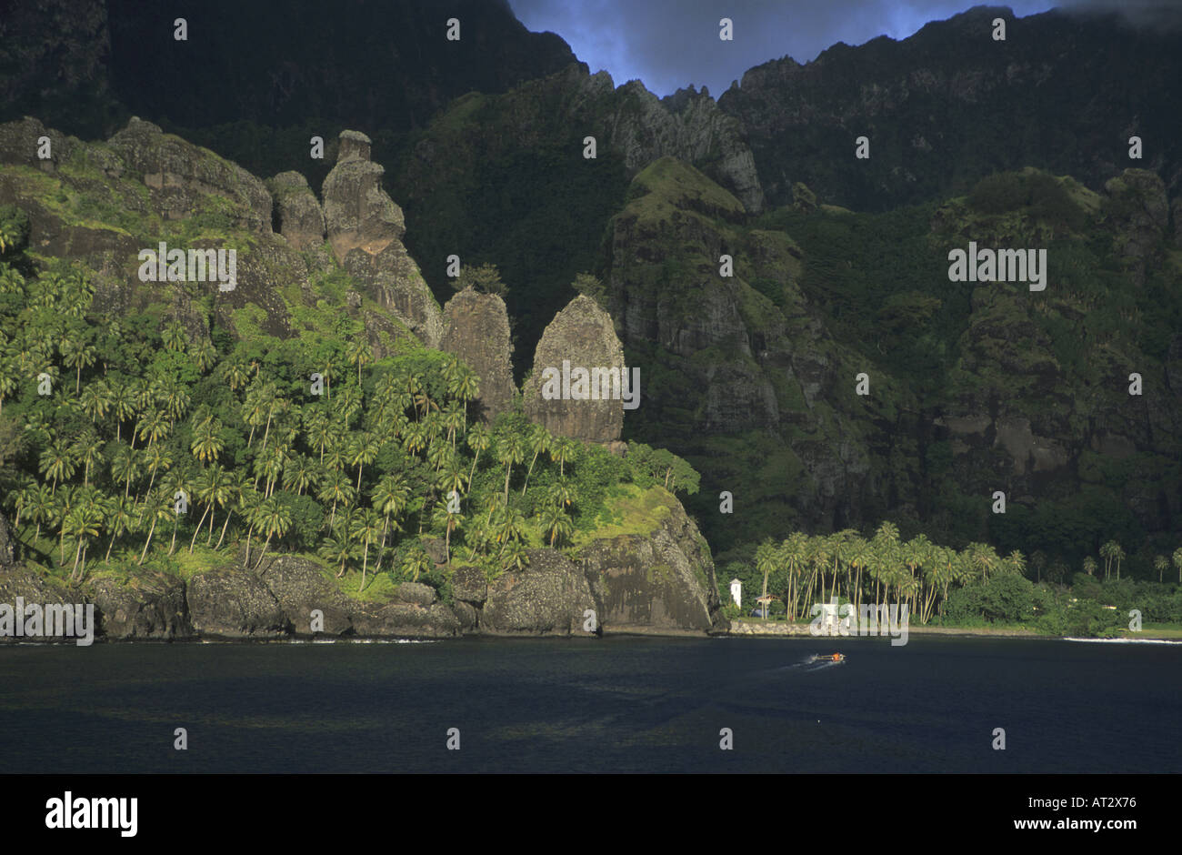 Virgenes Bay Hanavave Fatu Hiva Marquesas Islands French Polynesia ...