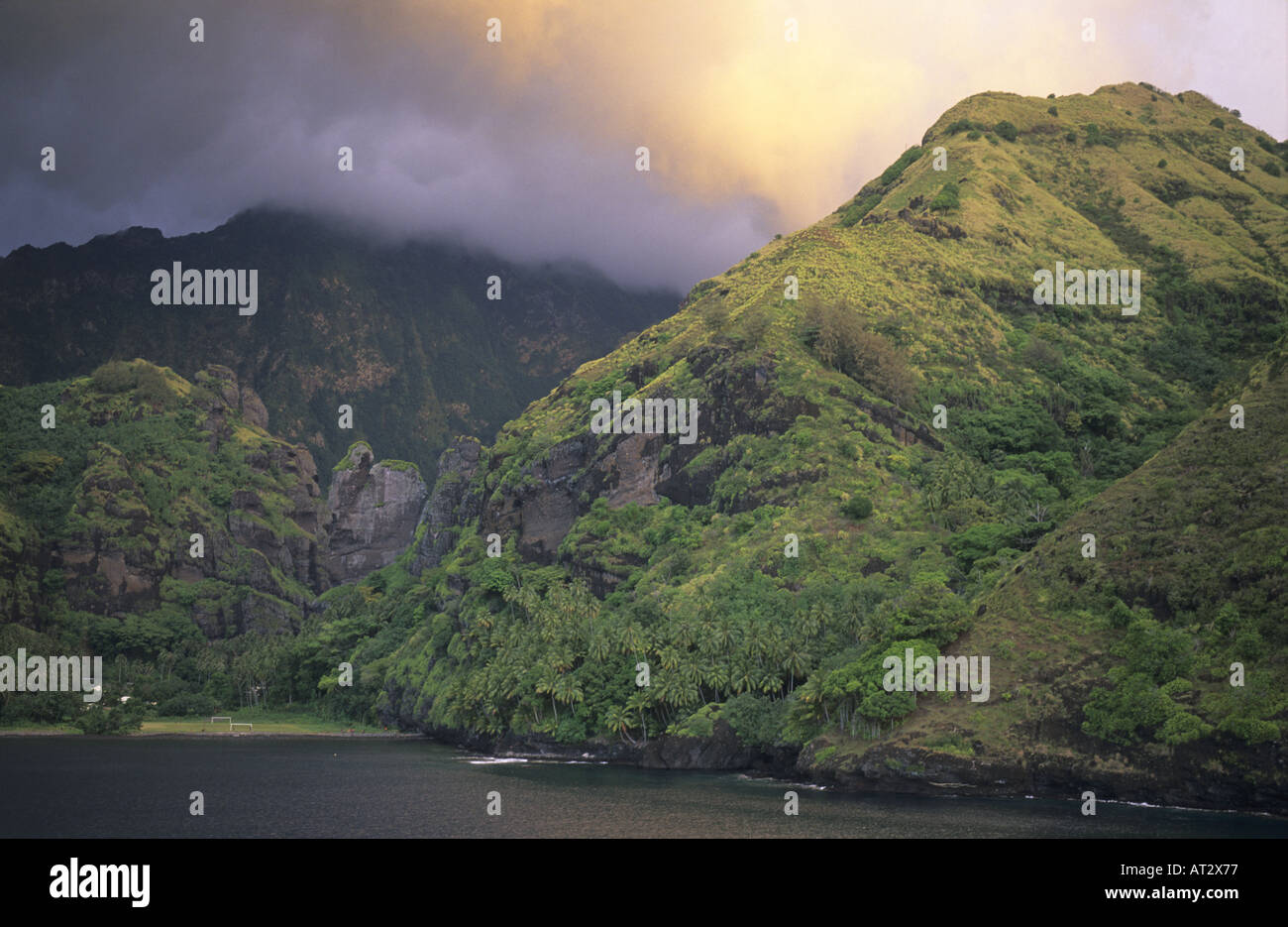 Bay of virgins and marquesas islands hi-res stock photography and ...