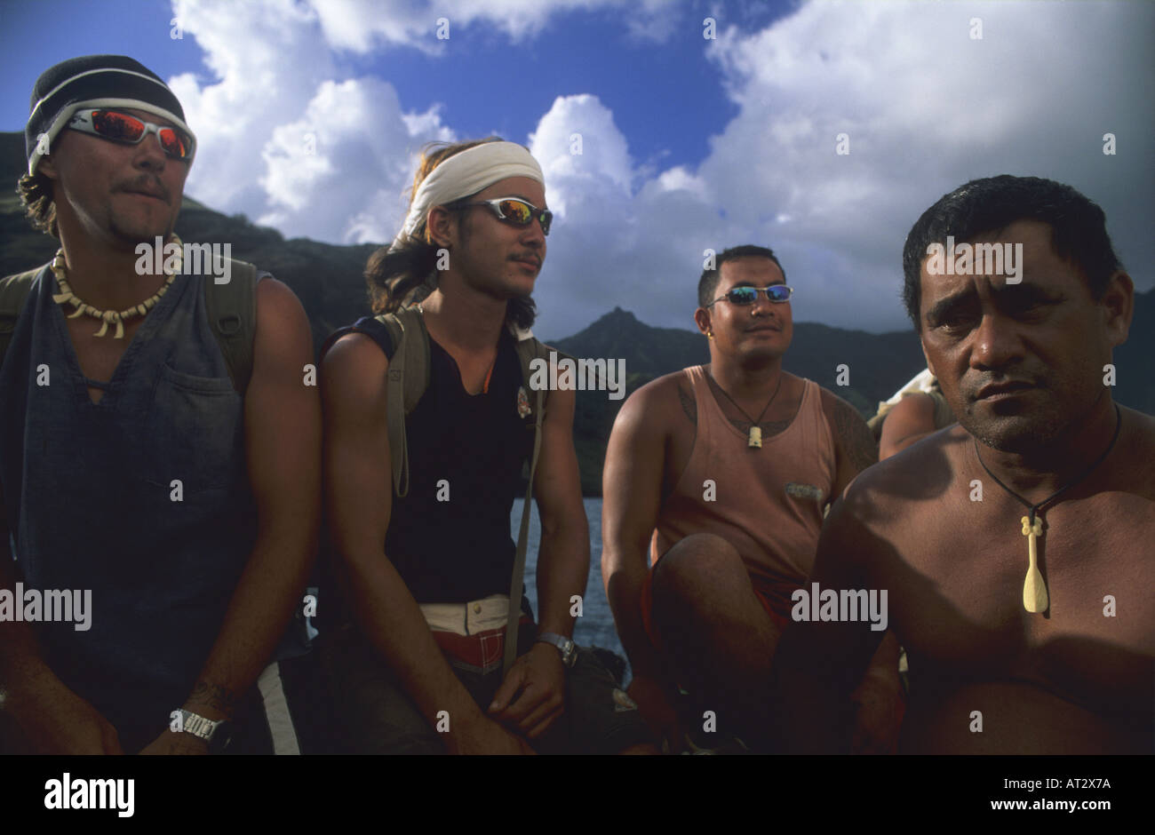 Hane Huka Marquesas Islands French Polynesia Stock Photo - Alamy