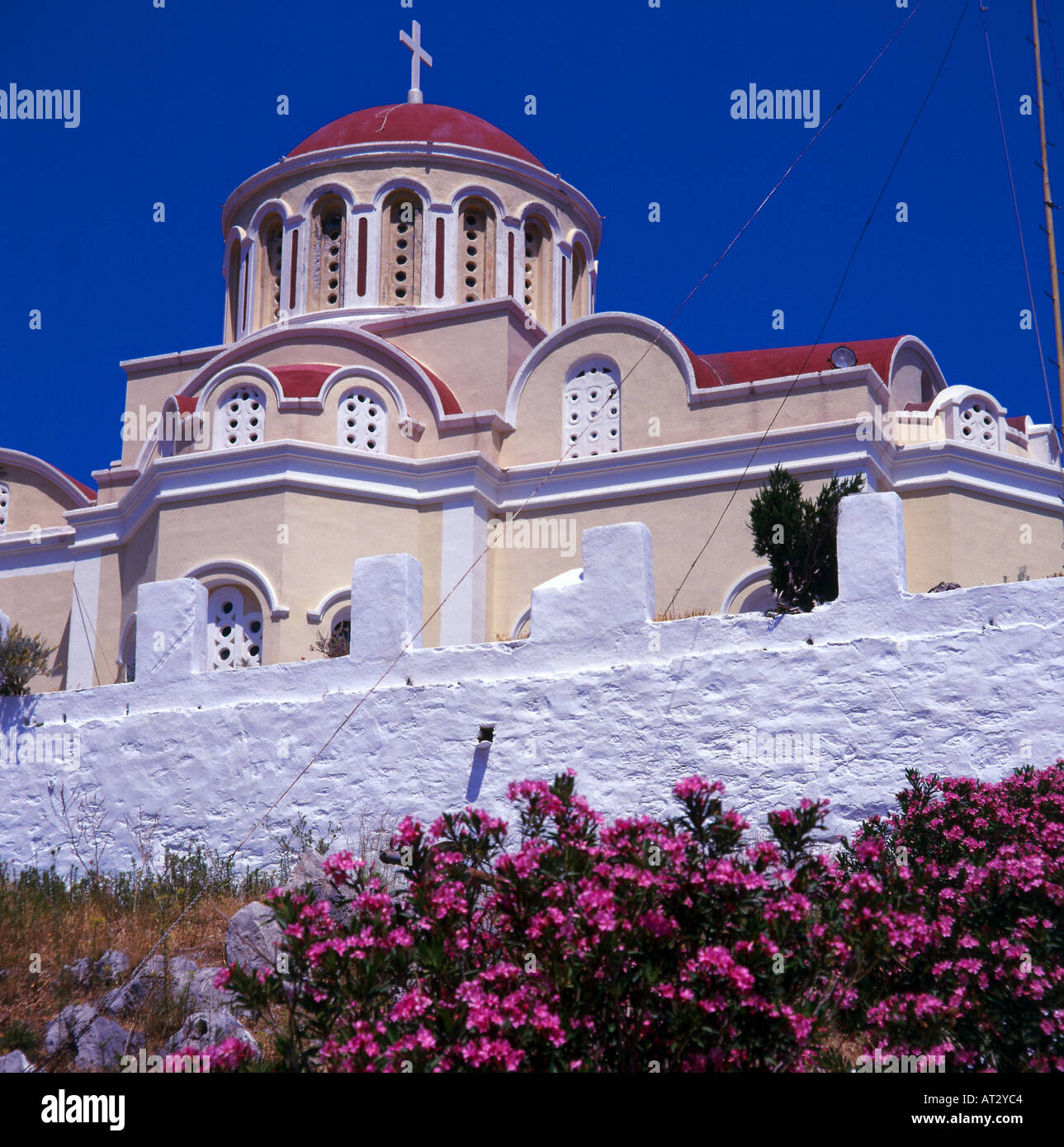 Evangelismos church symi hi-res stock photography and images - Alamy