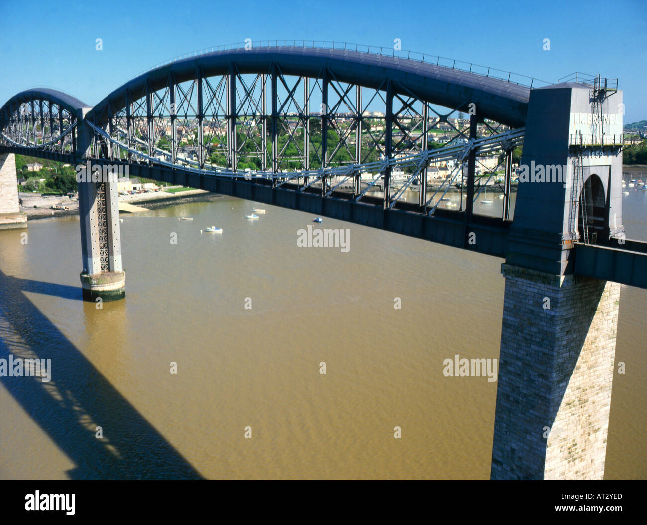 Royal albert bridge rail hi-res stock photography and images - Alamy