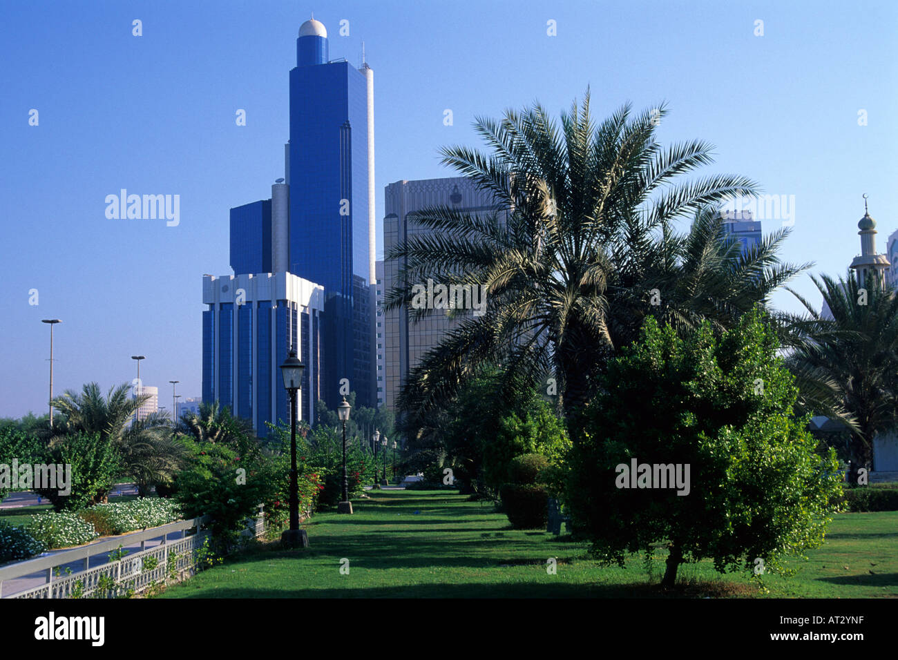 Baynunah Tower Abu Dhabi United Arab Emirates Stock Photo - Alamy