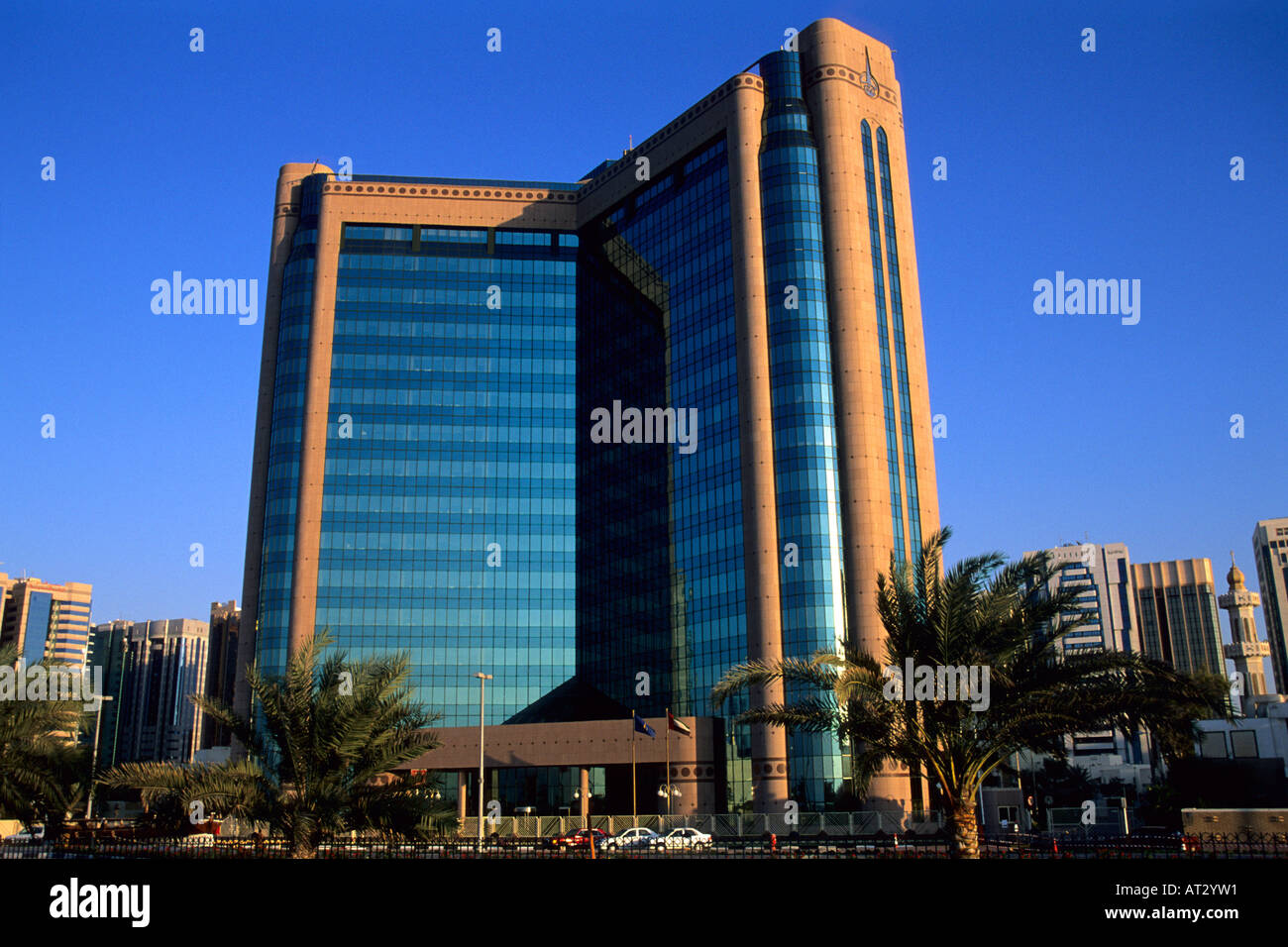 ADCO Building on Corniche Road Abu Dhabi United Arab Emirates Stock ...