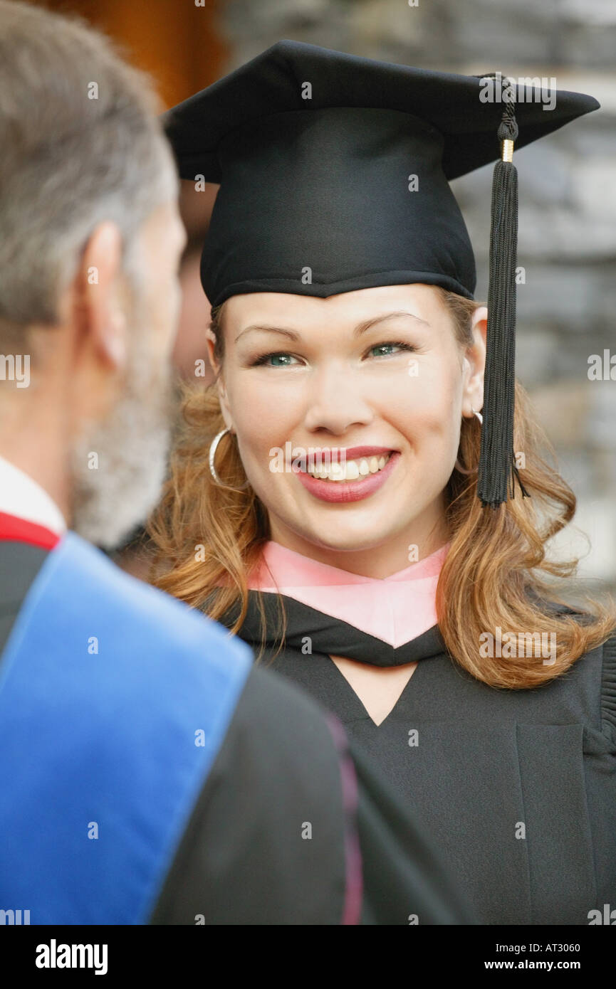 University don gown hi-res stock photography and images - Alamy
