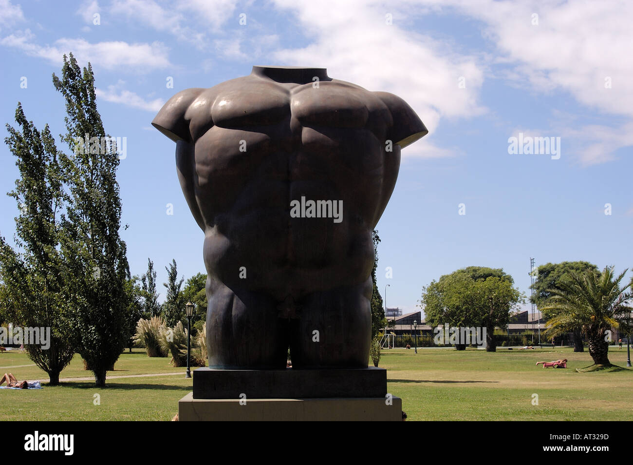 botero sculpture parque carlos thays buenos aires argentina art public ...