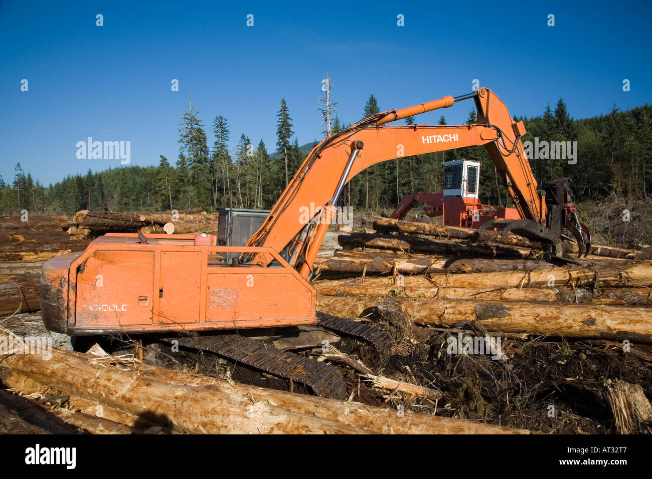 Timber machine canada hi-res stock photography and images - Alamy