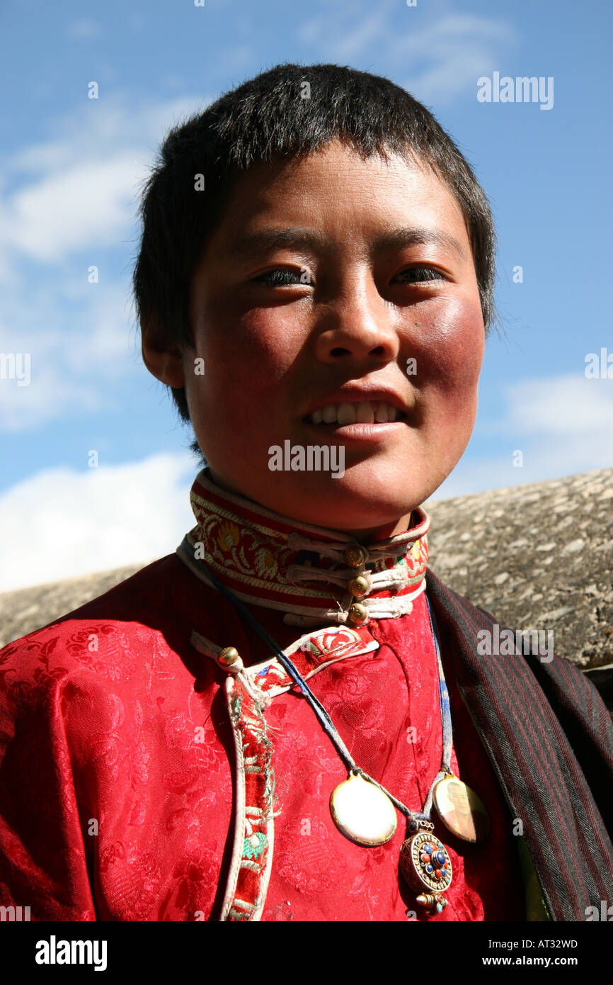Pilgrim at Potala Palace, Lhasa, Tibet, China Stock Photo - Alamy