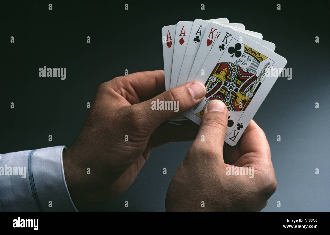 Poker losing hand hi-res stock photography and images - Alamy