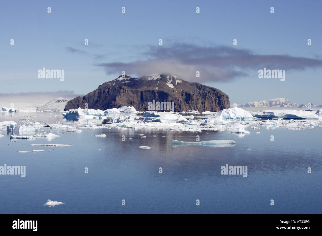 Icebergs in Antarctic Sound Antarctica Stock Photo - Alamy
