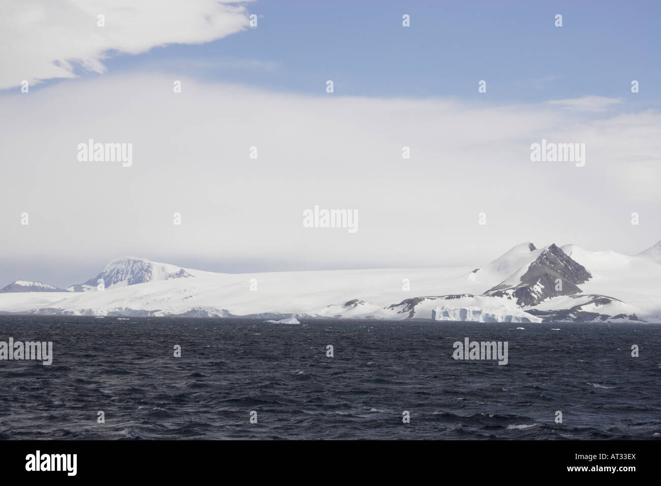 Sky Scenes in Antarctic Sound Stock Photo - Alamy