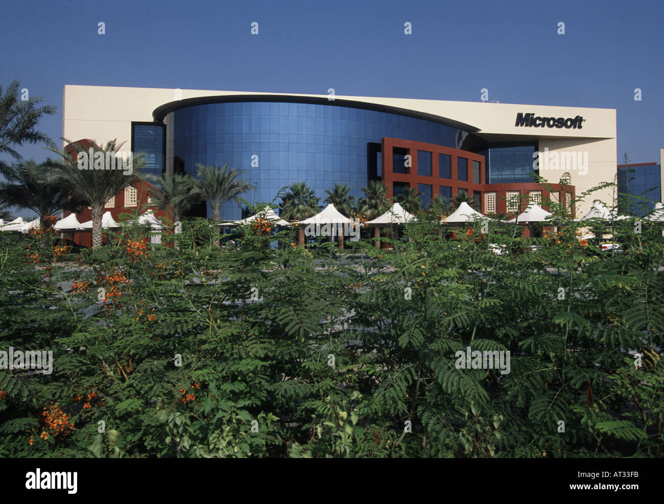 Microsoft computer software manufactering giant s headquarters at the ...