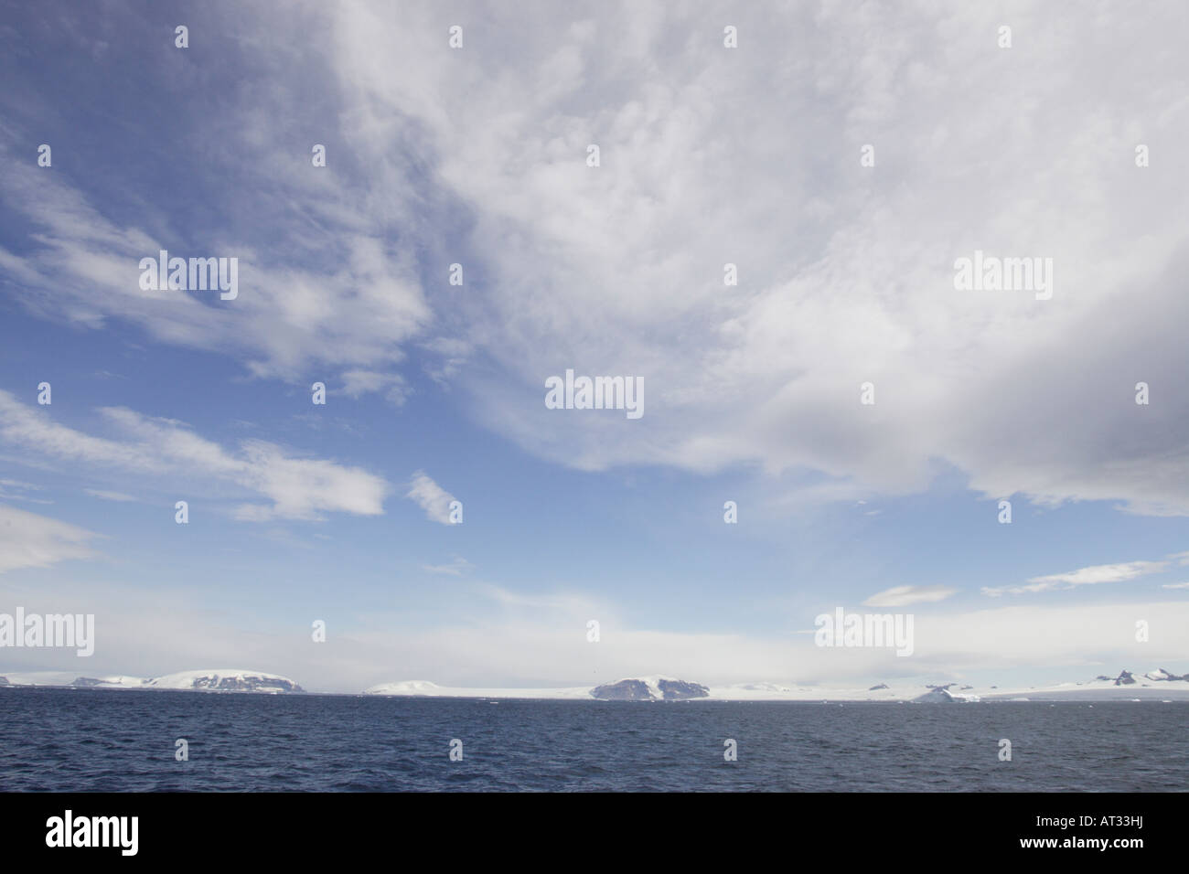 Sky Scenes in Antarctic Sound Stock Photo - Alamy