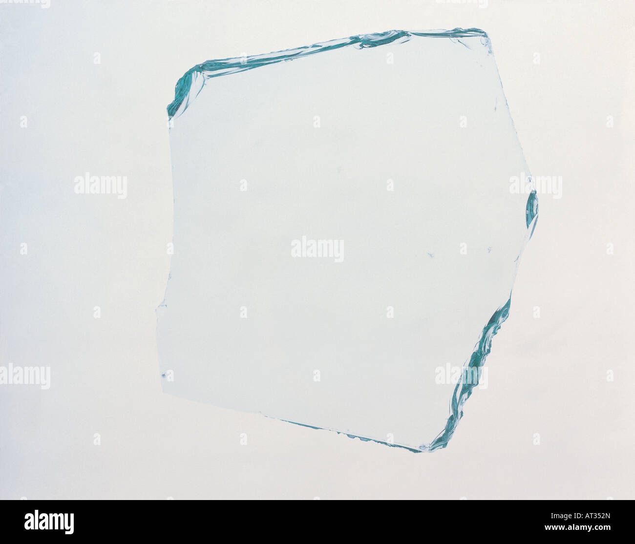 A block of glass Stock Photo - Alamy