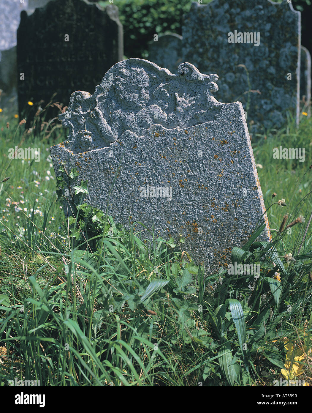 A grave stone Stock Photo - Alamy