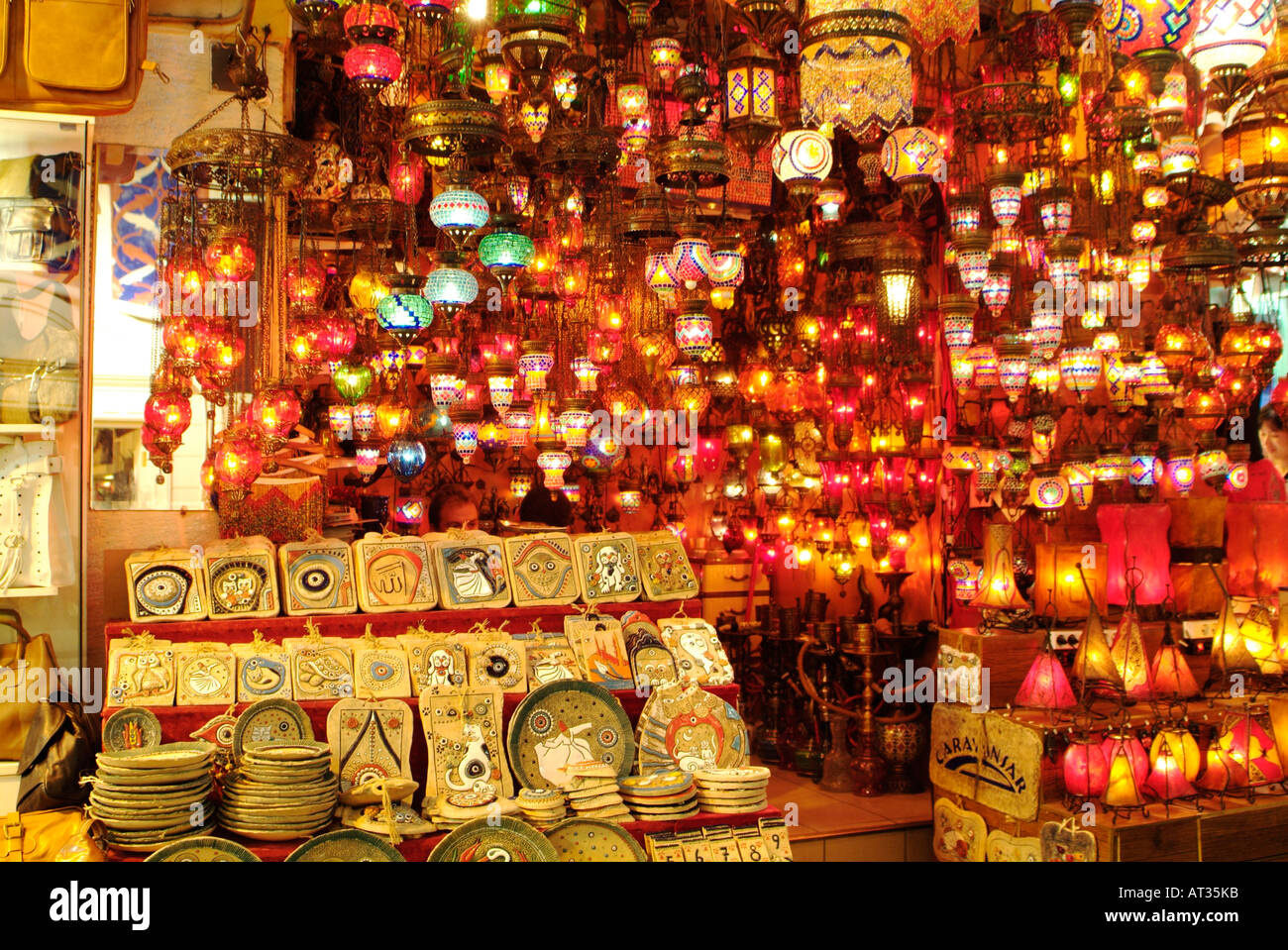 Grand Bazaar in Istanbul, Turkey Stock Photo - Alamy