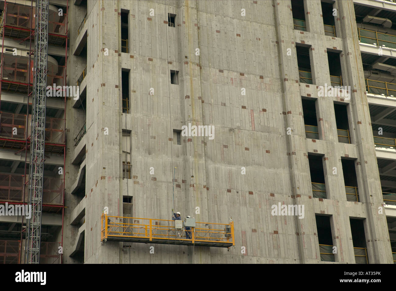 The construction of a new building, Shanghai, China Stock Photo - Alamy