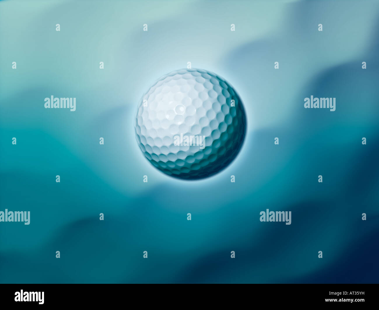 A golf ball, textured background Stock Photo - Alamy