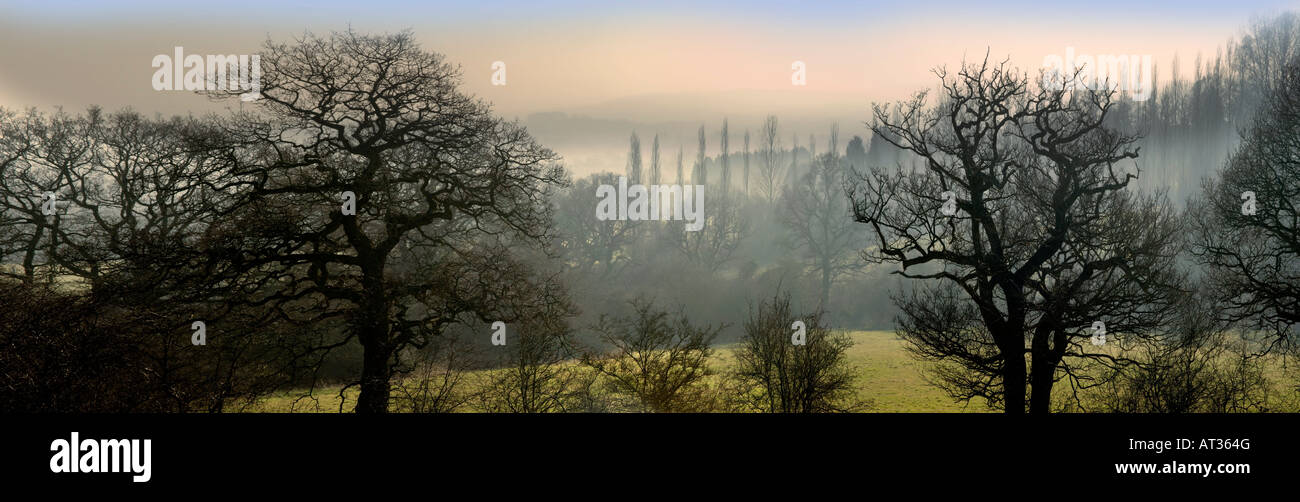 A view over countryside beoley worcestershire midlands england uk Stock ...