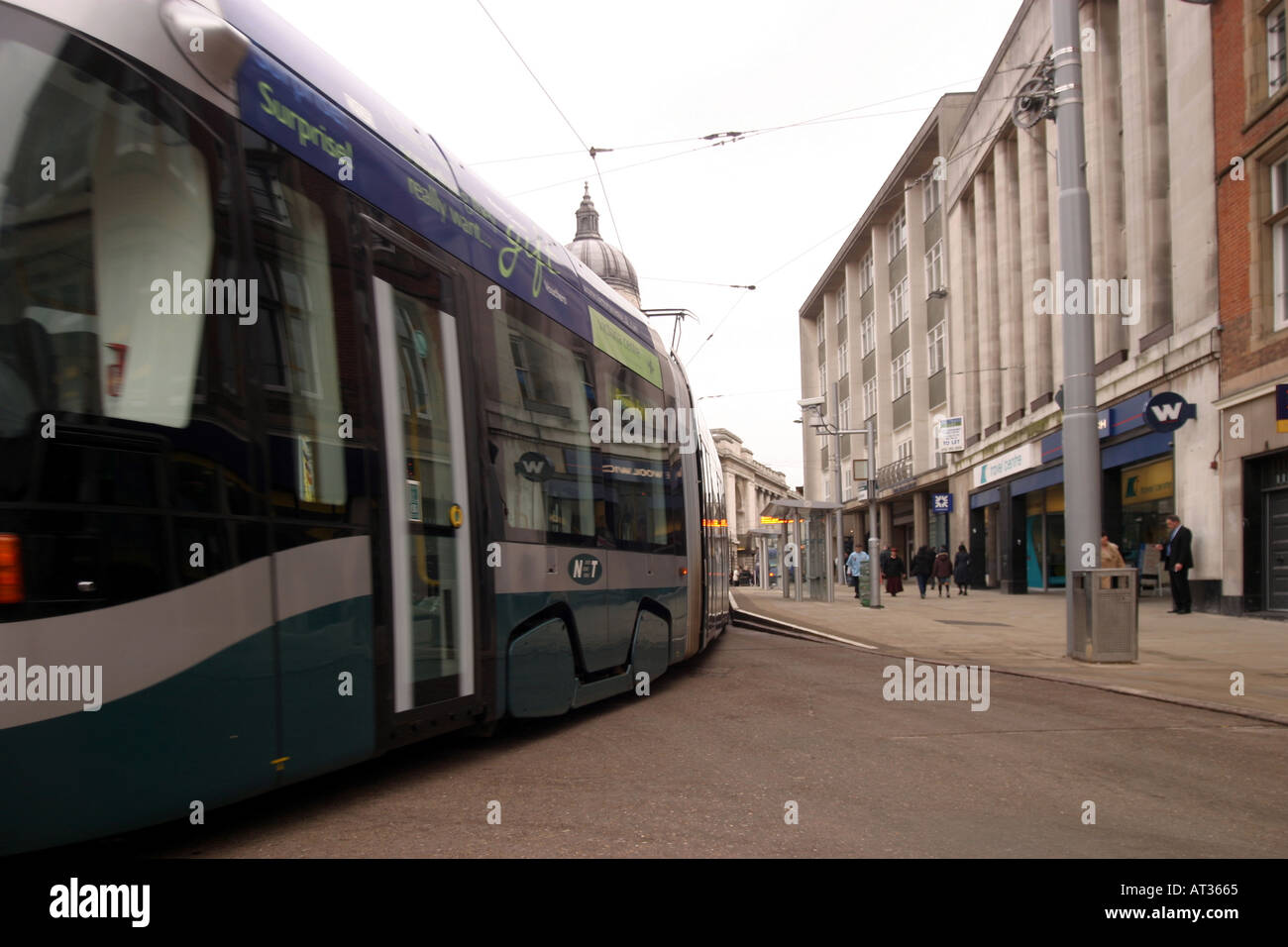 Nottingham s new trams system NET was judged a great success The system ...