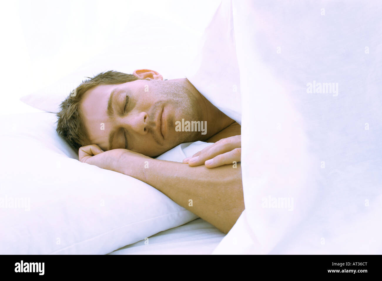 Under Covers Bed Asleep Stock Photos & Under Covers Bed Asleep Stock ...