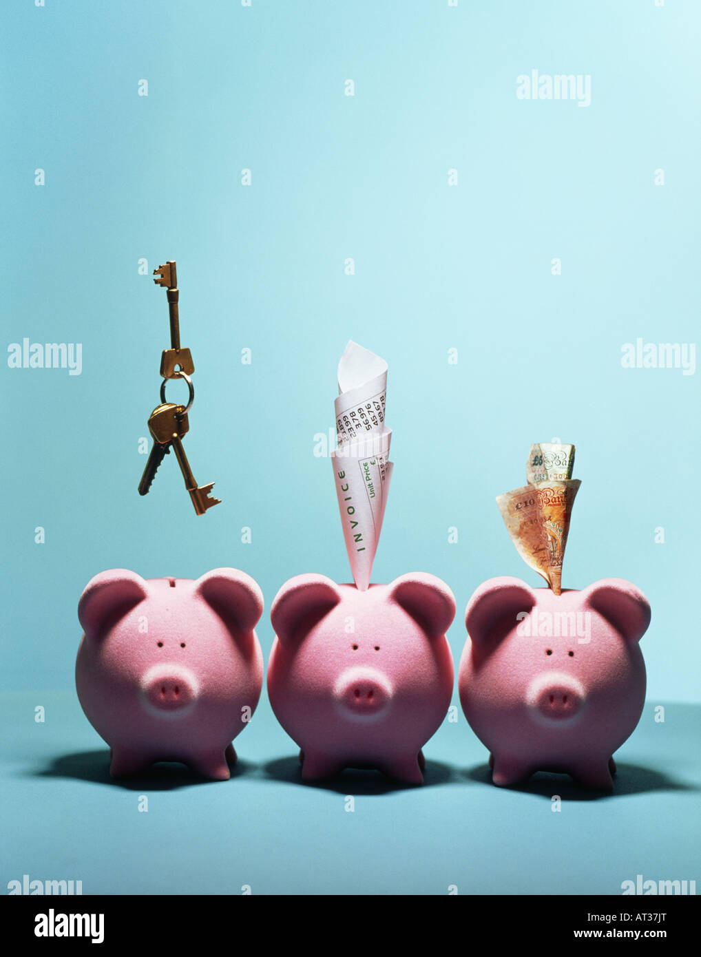 Row of keys in safe hi-res stock photography and images - Alamy