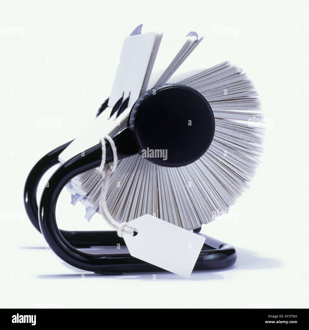 A rotary card file Stock Photo - Alamy