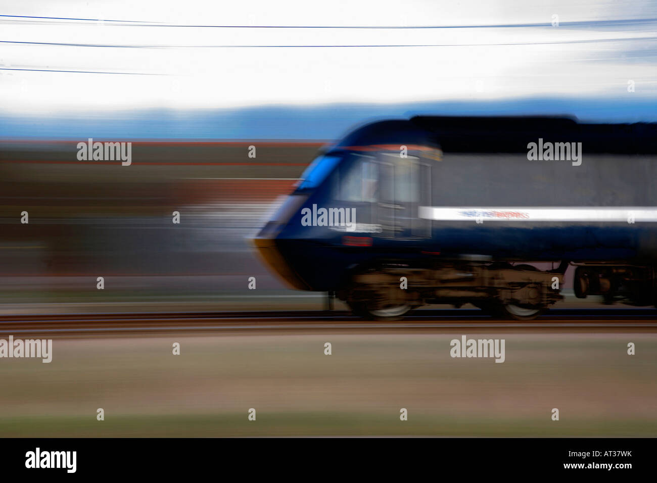 High speed express trains hi-res stock photography and images - Alamy