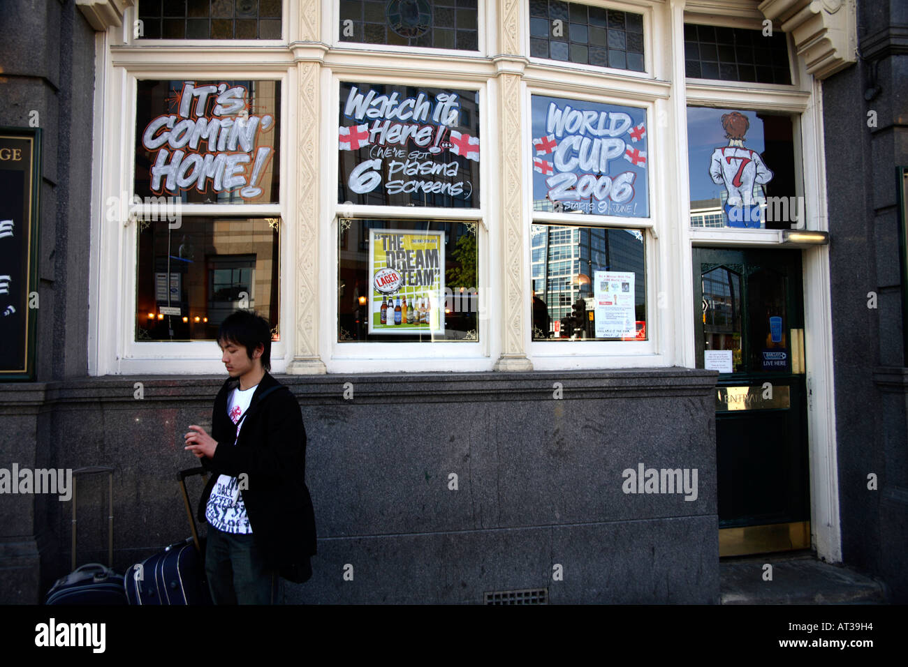 World cup football window display hi-res stock photography and images ...