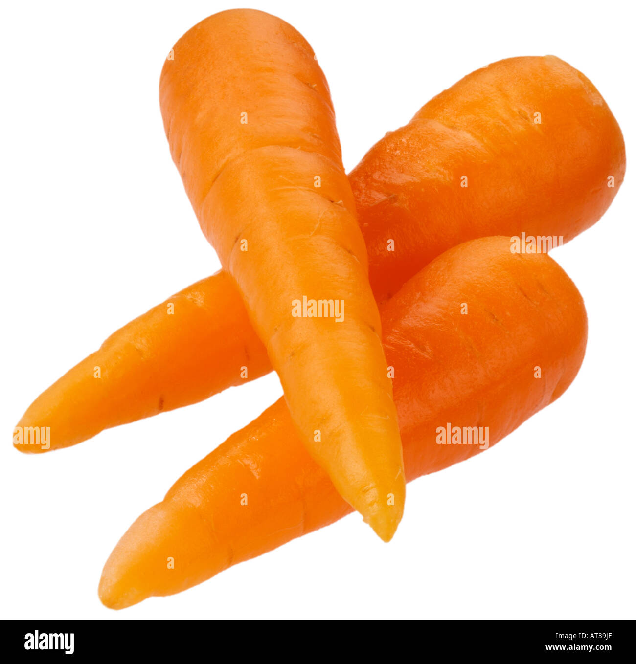 THREE CARROTS CUT OUT Stock Photo - Alamy
