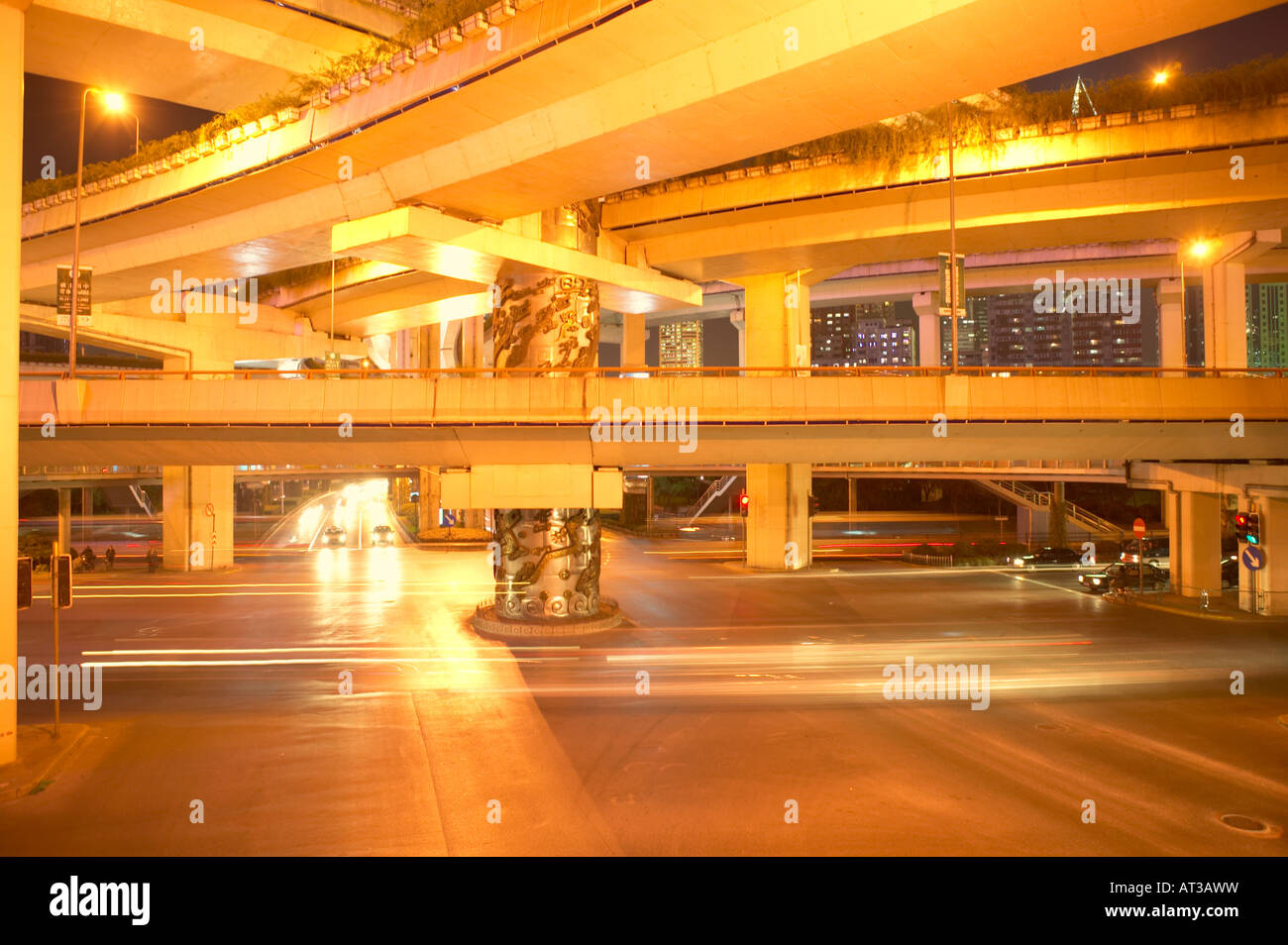 Night time traffic Stock Photo - Alamy
