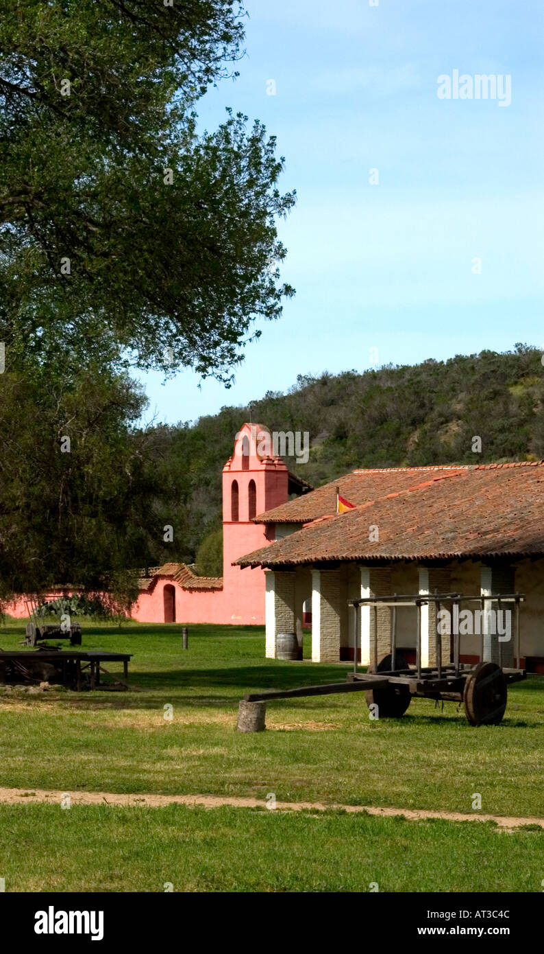 La Purisima Spanish Mission located near Lompoc California Stock Photo ...