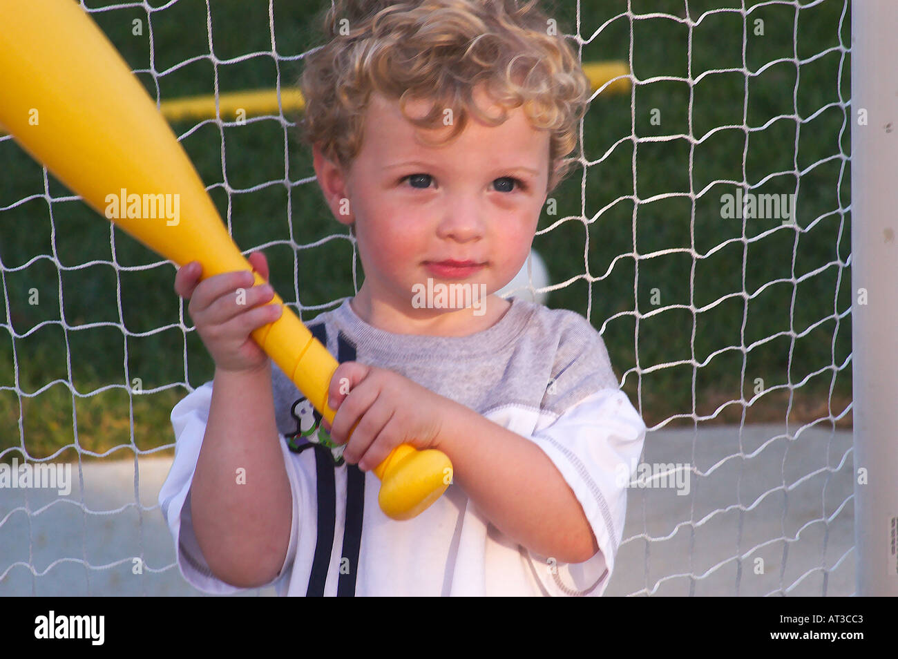 baseball boy with bat Stock Photo - Alamy