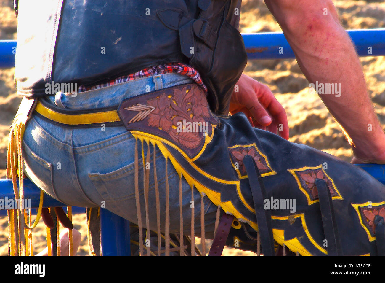 rodeo cowboy gear Stock Photo - Alamy