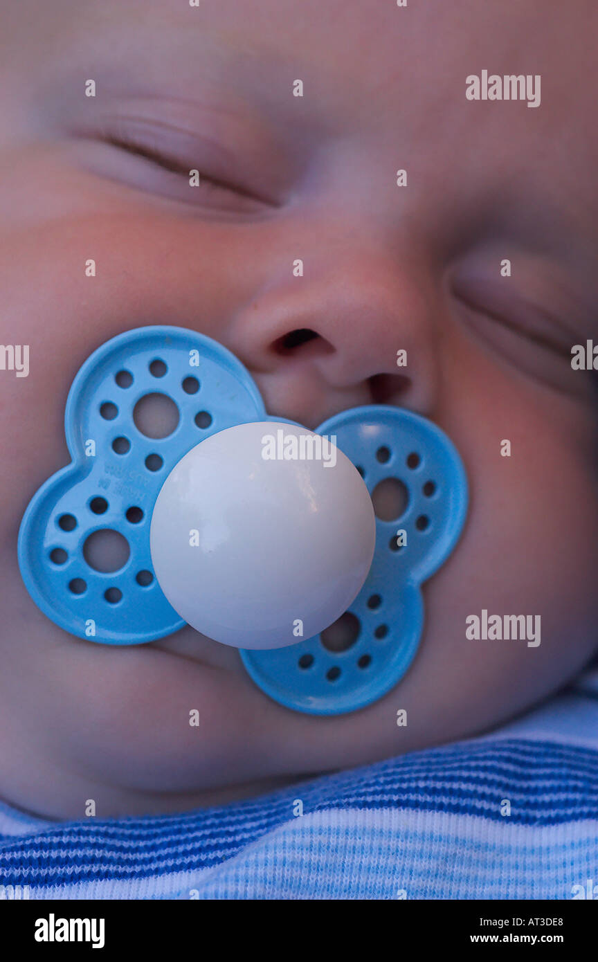 baby with pacifier Stock Photo - Alamy