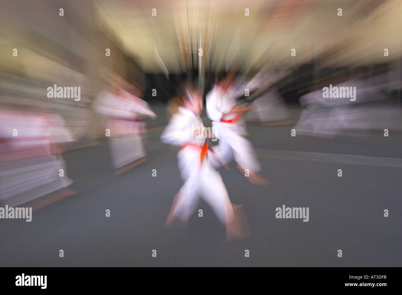 Karate class line hi-res stock photography and images - Alamy