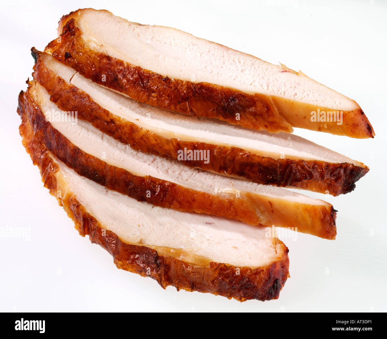 SLICES OF ROAST CHICKEN CUT OUT Stock Photo - Alamy