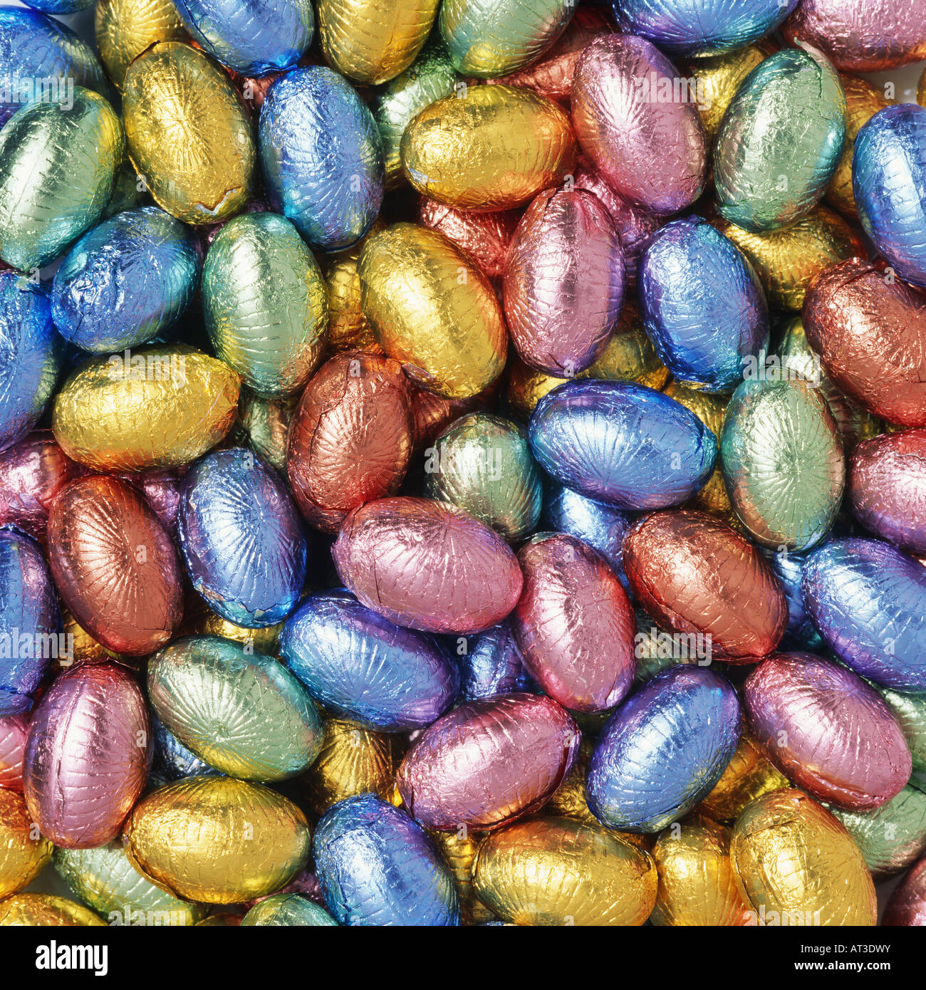 Foil wrapped chocolate Easter eggs Stock Photo - Alamy Foil wrapped chocolate Easter eggs Stock Photo - Alamy