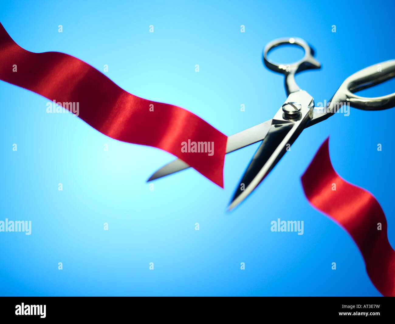 Cutting The Ribbon High Resolution Stock Photography and Images - Alamy