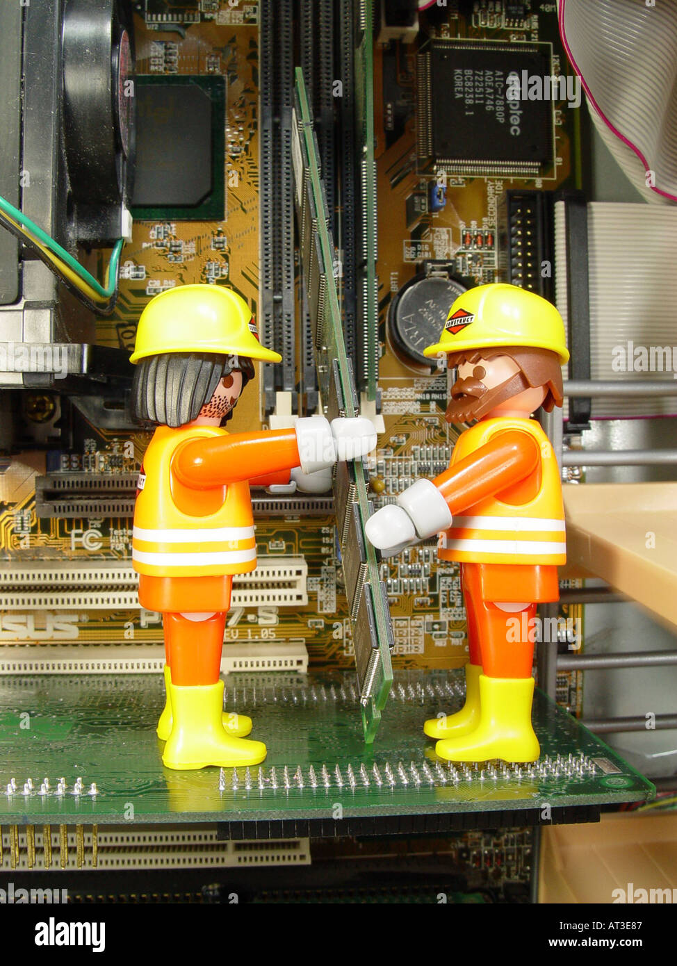 Symbol picture for hardware upgrade memory expansion etc Stock Photo ...