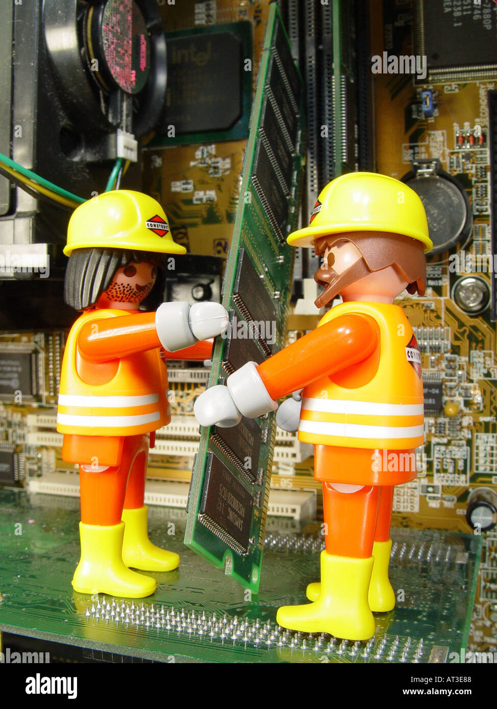 Symbol picture for hardware upgrade memory expansion etc Stock Photo ...