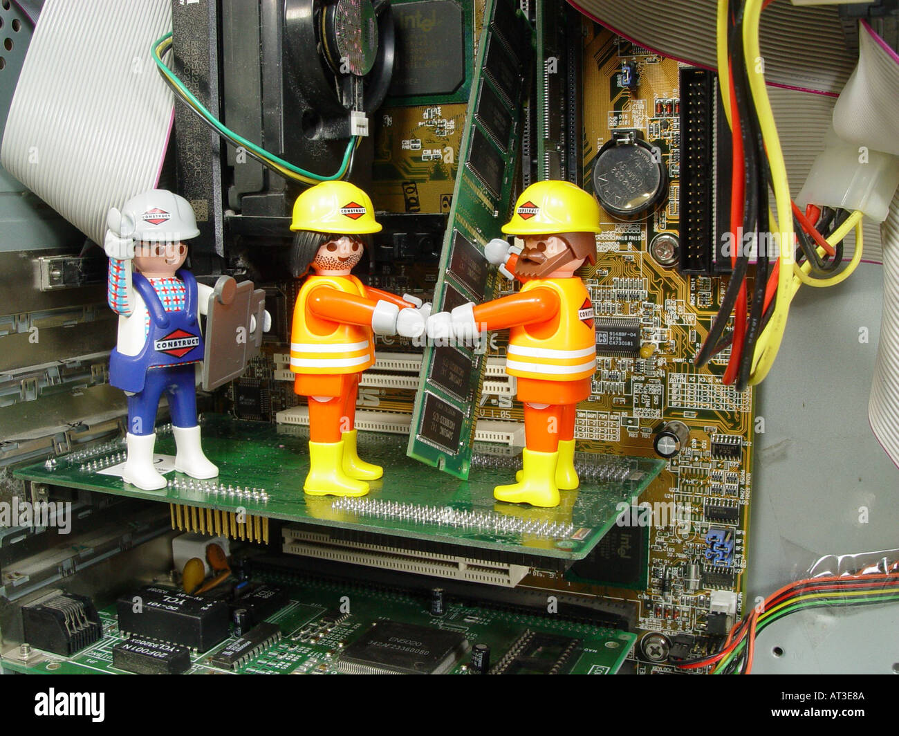 Symbol picture for hardware upgrade memory expansion etc Stock Photo ...