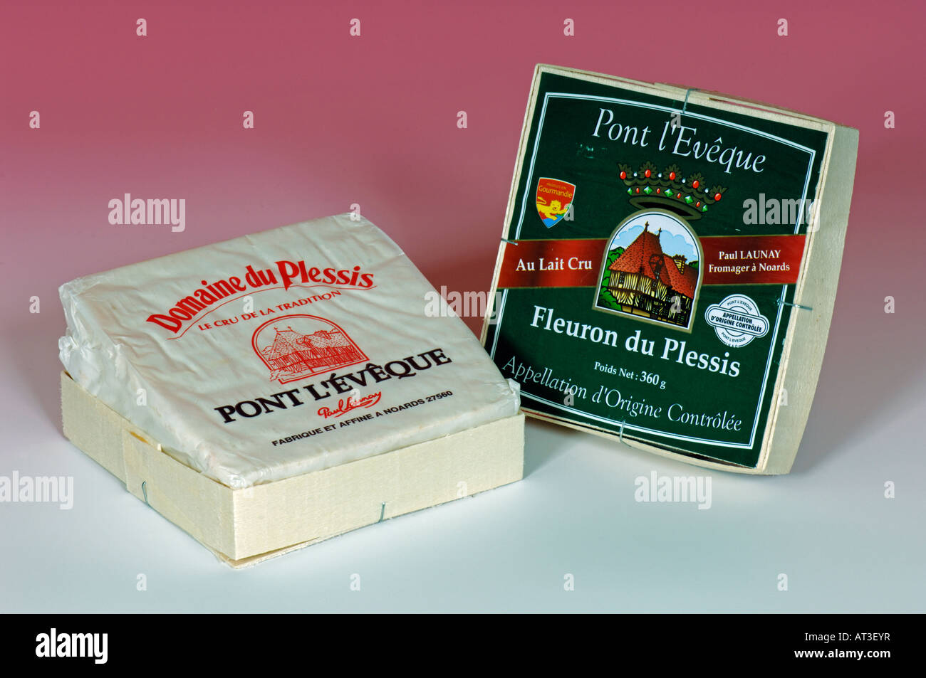 Cheese normandy pont eveque hi-res stock photography and images - Alamy
