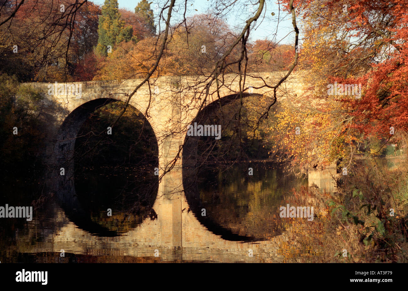 Prebends Bridge and River Weir Durham city England Stock Photo - Alamy